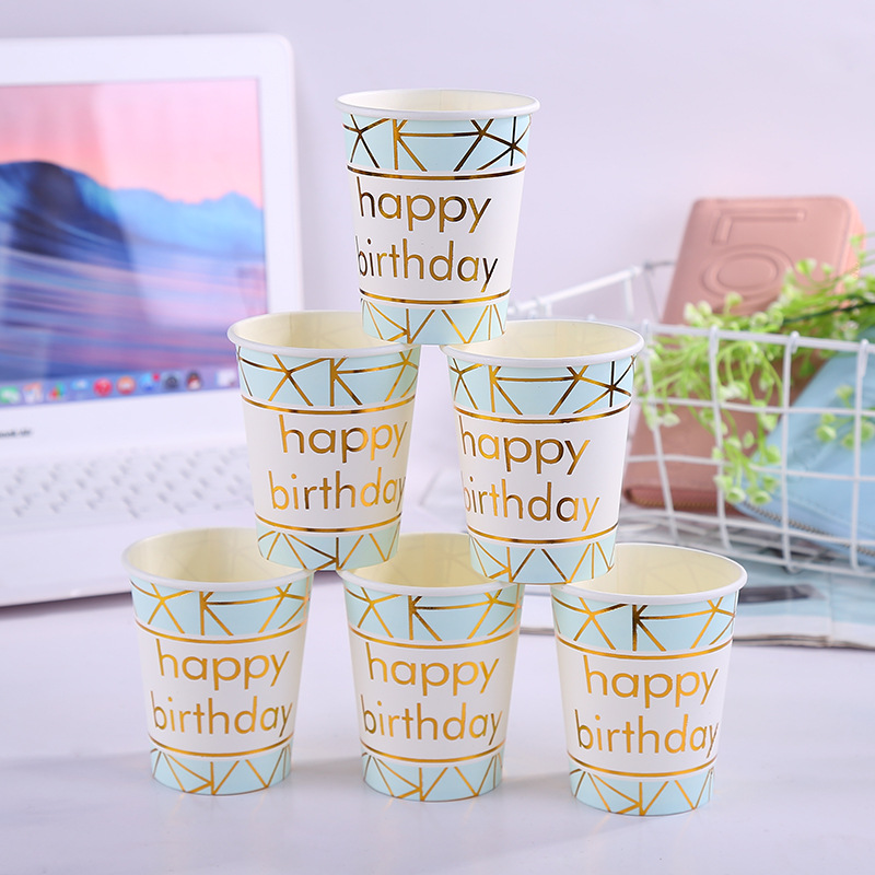 Children's birthday party paper cups - Wenzhou Mingyuan Import & Export ...